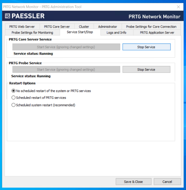 How to take PRTG Back Up & Restore Data & Configurations - Srijit ... How to take PRTG Back Up & Restore Data & Configurations - Srijit ...